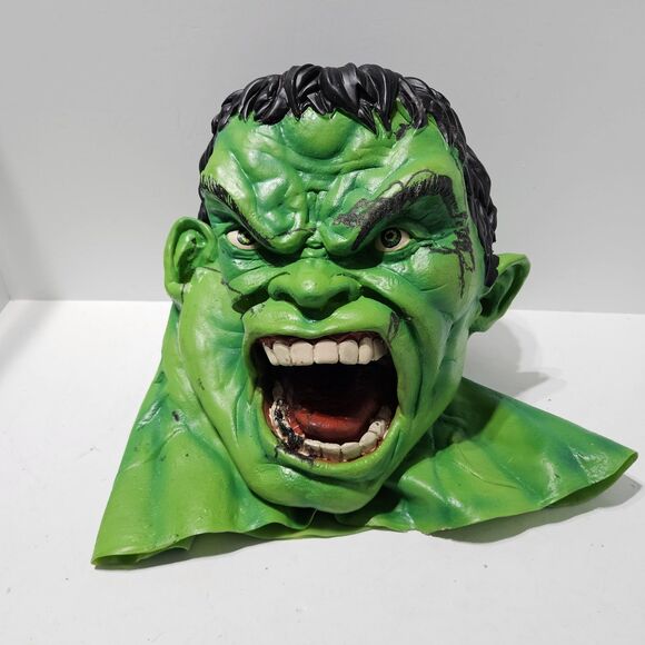 Disguise | Other | Vintage 203 Marvel The Hulk Latex Mask Adult ...